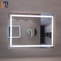 China 2700K-6000K CCT Hotel Decorative LED Wall Vanity Mirror With Lights Single Sided for sale