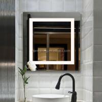 China Wall Backlit Feature Rectangle Backlit Bath Light Mirror for Hotel ETL Certification for sale
