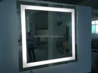 China Wall Backlit Feature Rectangle Backlit Bath Light Mirror for Hotel ETL Certification for sale