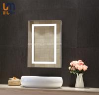 China Wall Mounted LED Lighted Bathroom Mirror Cabinet in Modern Style with Aluminum Chassis for sale