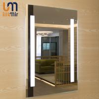 China Wall Decoration Square Led Bathroom Mirror Custom For Luxury Hotel/Home for sale