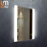 China Wall Decoration Square Led Bathroom Mirror Custom For Luxury Hotel/Home for sale
