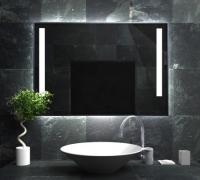 China High End LED Full Length Lighted Bath Vanity Mirror with Rust Resistant Chassis for sale