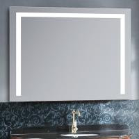 China Custom Decorative Wall LED Touch Sensor Bathroom Magnifying Vanity Mirror With Light for sale