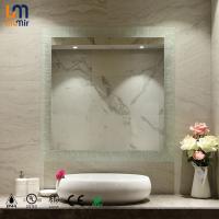 China Customized Large LED Bathroom Mirror Frameless Easy Installation And Cleaning for sale