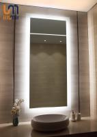 China Customized Large LED Bathroom Mirror Frameless Easy Installation And Cleaning for sale