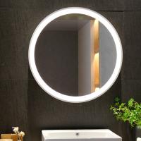 China Custom Modern Luxury Round Metal Mirror Framed Home Decor Wall Circle Mirror for Foyer for sale