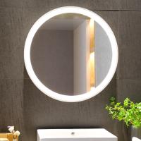 China Custom Modern Luxury Round Metal Mirror Framed Home Decor Wall Circle Mirror for Foyer for sale