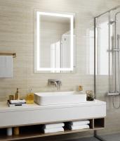China Modern Hotel Home Furniture Big Wall Mirror with 3000K/4000K/6000K Color Temperature for sale