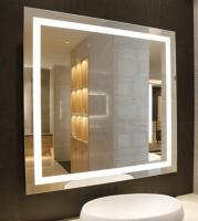 China Modern Hotel Home Furniture Big Wall Mirror with 3000K/4000K/6000K Color Temperature for sale