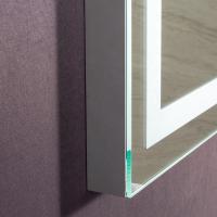 China Custom Lighted Bathroom Smart Vanity LED Mirror with Rust Resistant Metal Chassis for sale