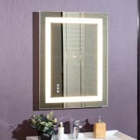 China Custom Lighted Bathroom Smart Vanity LED Mirror with Rust Resistant Metal Chassis for sale