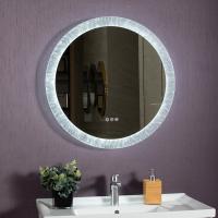 China Home Wall Decor LED Mirror with Fogless Feature and 3000K/4000K/6000K Color Temperature for sale