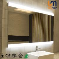 China Frameless Custom Light Modern Luxury Equipped with Light Smart LED Bath Vanity Mirror for sale