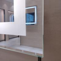 China Wall Mounted Decorative Stick on Makeup Mirror with ETL CETL CE RoHS Certification for sale
