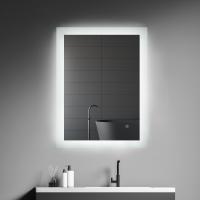 China 5mm Environmental Silver Mirror LED Backlit Touch Screen Smart Large Mirror for Bathroom for sale