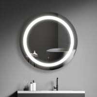 China Compact Bathroom Mirror With Lights Corrosion Protection Adjustable Lighting for sale