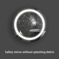 China Compact Bathroom Mirror With Lights Corrosion Protection Adjustable Lighting for sale