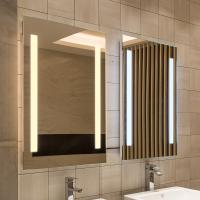 China Touch Switch Large Illuminated Bathroom Mirror Modern Anti Mist Bathroom Mirror for sale