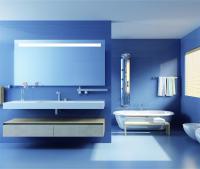 China Modern Style LED Bluetooth Bathroom Mirror Customized For Living Room for sale