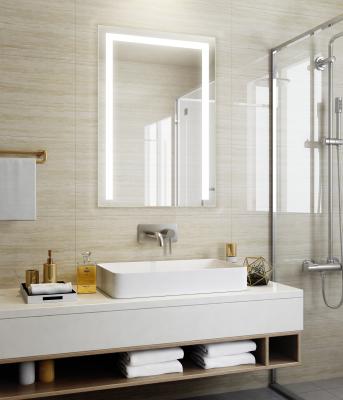 China Waterproof Vanity Touch Screen Mirror For Hotel Bathroom Convenient for sale