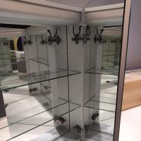 China Modern Luxury LED Illuminated Mirror Cabinet Rust Resistant Customized for sale