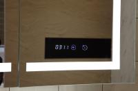 China Modern Luxury LED Illuminated Mirror Cabinet Rust Resistant Customized for sale