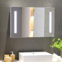 China Bathroom Storage Medicine Cabinet With Led Mirror Modern Surface Wall Mounted for sale
