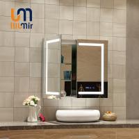 China Modern Style Vanity Cabinet Mirror With Lights Customize High Accuracy for sale