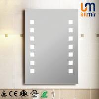 China Hotels Illuminated LED Lighted Mirror Cabinet high Visibility With Defogger for sale
