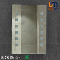 China Hotels Illuminated LED Lighted Mirror Cabinet high Visibility With Defogger for sale