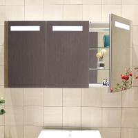 China Quanlity Assurance Aluminium Medicine Cabinet with LED Light Bulb and Mirrored Decoration for sale