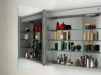 China Easy Cleaning Illuminated Led Mirror Cabinet High Precision Erosion Resistant for sale