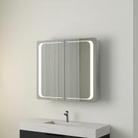 China Easy Cleaning Illuminated Led Mirror Cabinet High Precision Erosion Resistant for sale