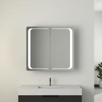 China Smart Makeup Bathroom Cabinet With Led Lights With Jewelry Storage for sale