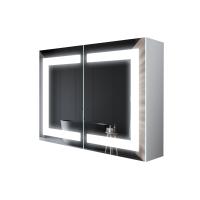 China Long Lasting Led Medicine Cabinet Mirror Fashionable Vanity Mirror Cabinet With Lights for sale