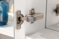 China Wall - Mounted Bathroom Cabinet With Led Mirror With Touch Switch For Hotel for sale