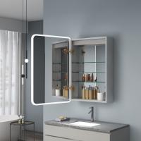 China Contemporary Anti Fog Medicine Cabinet Moisture Proof With LED And Defogger for sale