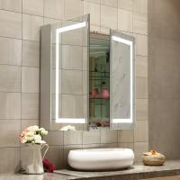 China Wall Hanging Led Medicine Cabinet Mirror Easy Installation Backlit Mirror Medicine Cabinet for sale