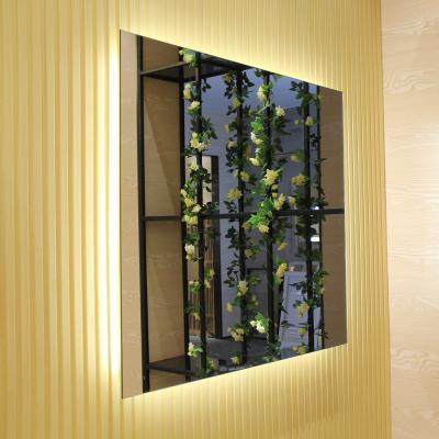China Touch Control Custom Bathroom Mirrors Salons Custom Makeup Mirror With Lights for sale