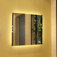 China Touch Control Custom Bathroom Mirrors Salons Custom Makeup Mirror With Lights for sale