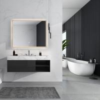China Illuminated Bluetooth Bathroom Mirror With Color Temperature Options And 90° Shine Angle for sale