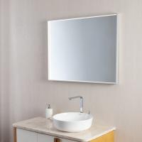China Illuminated Bluetooth Bathroom Mirror With Color Temperature Options And 90° Shine Angle for sale