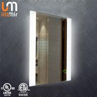 China Silver Smart Custom Bathroom Mirrors Waterproof Led Strip Vanity Mirror for sale