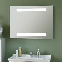 China Hotel Custom Illuminated Bathroom Mirrors Safety Wall Mount Moisture Resistant for sale