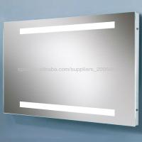 China Hotel Custom Illuminated Bathroom Mirrors Safety Wall Mount Moisture Resistant for sale