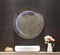China Hotel 3D Infinity Tunnel Mirror Silver Lenses Fashionable With Touch Sensor for sale