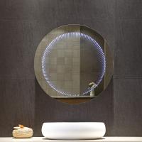 China 80cm Diameter Infinite LED Mirror Wall Mounted High Brightness For Hotels for sale