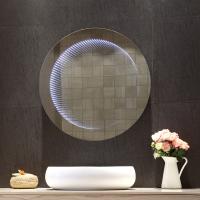 China 80cm Diameter Infinite LED Mirror Wall Mounted High Brightness For Hotels for sale