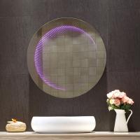 China 80cm Diameter Infinite LED Mirror Wall Mounted High Brightness For Hotels for sale